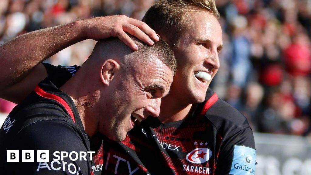Premiership: Saracens 51-18 Leicester Tigers - Sarries dominate ...