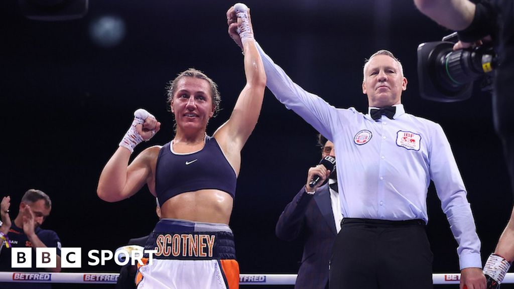 Ellie Scotney: Briton retains IBF super-bantamweight world title ...