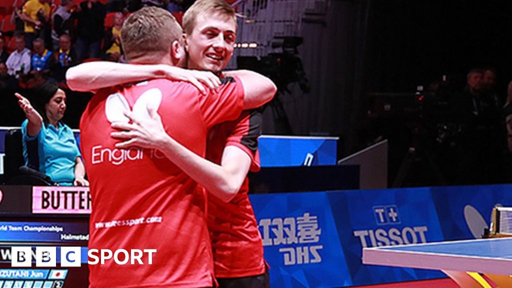 Table tennis World Championships: England beat Japan in "big upset ...