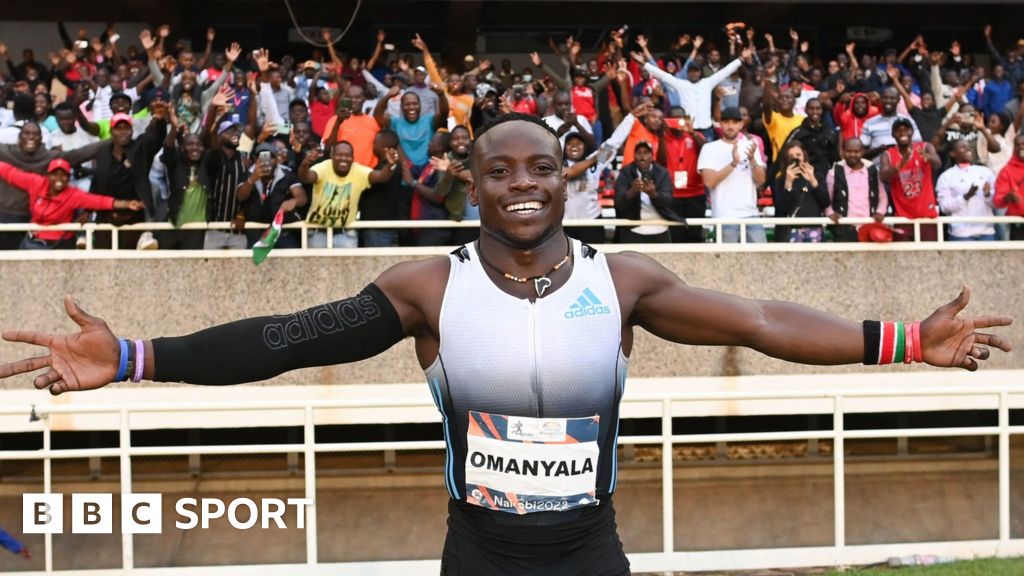 Ferdinand Omanyala: Kenyan sprinter targeting African 100m title - BBC ...