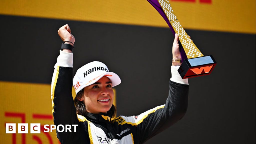 W Series: Britain's Jamie Chadwick wins in Spain for her fifth win in a ...