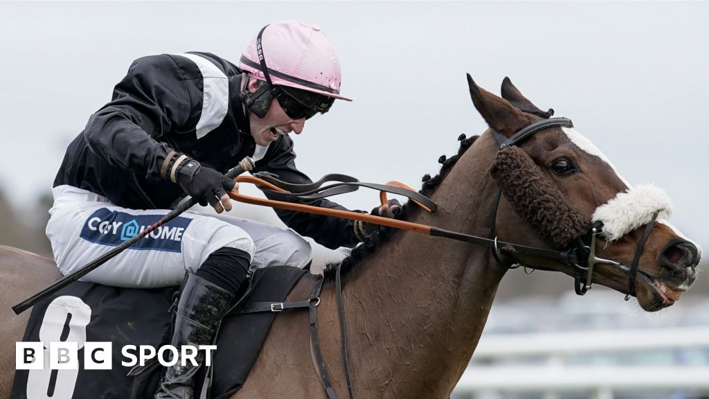 Joe Anderson: Jockey wins at Plumpton after almost falling and clinging ...