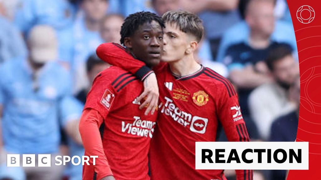 'No one believes in us' - Garnacho and Mainoo on Man Utd victory - BBC ...