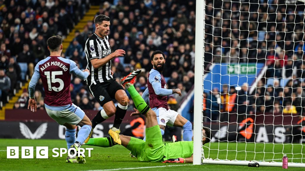 Aston Villa 1-3 Newcastle: Key stats - BBC Sport