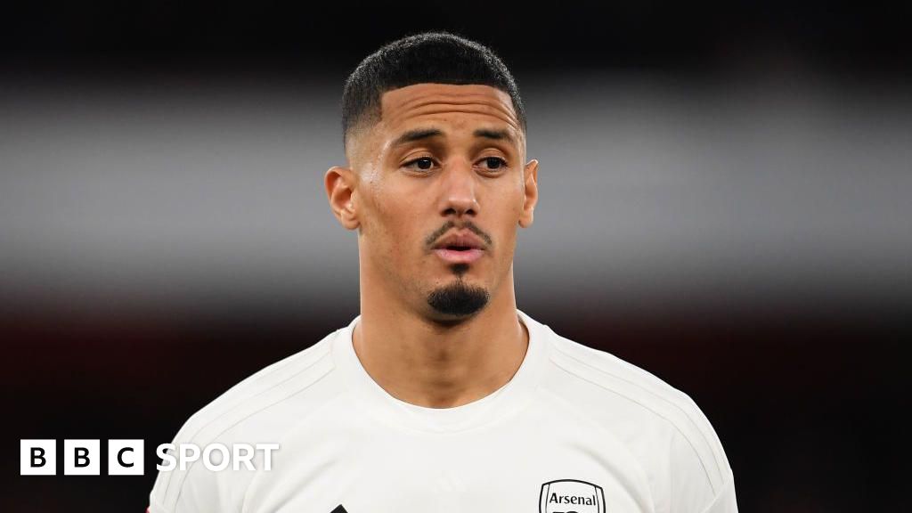 Arsenal: 'We will stick together and come back stronger' - Saliba - BBC ...