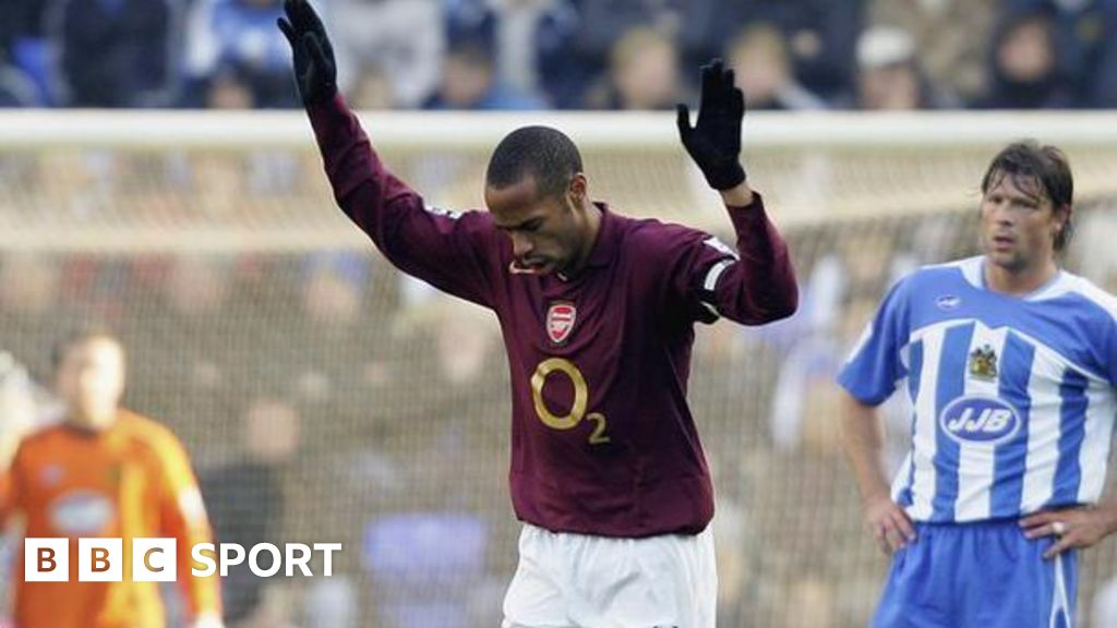 MOTD Top 10 free-kicks: Henry stunner ranked sixth - BBC Sport