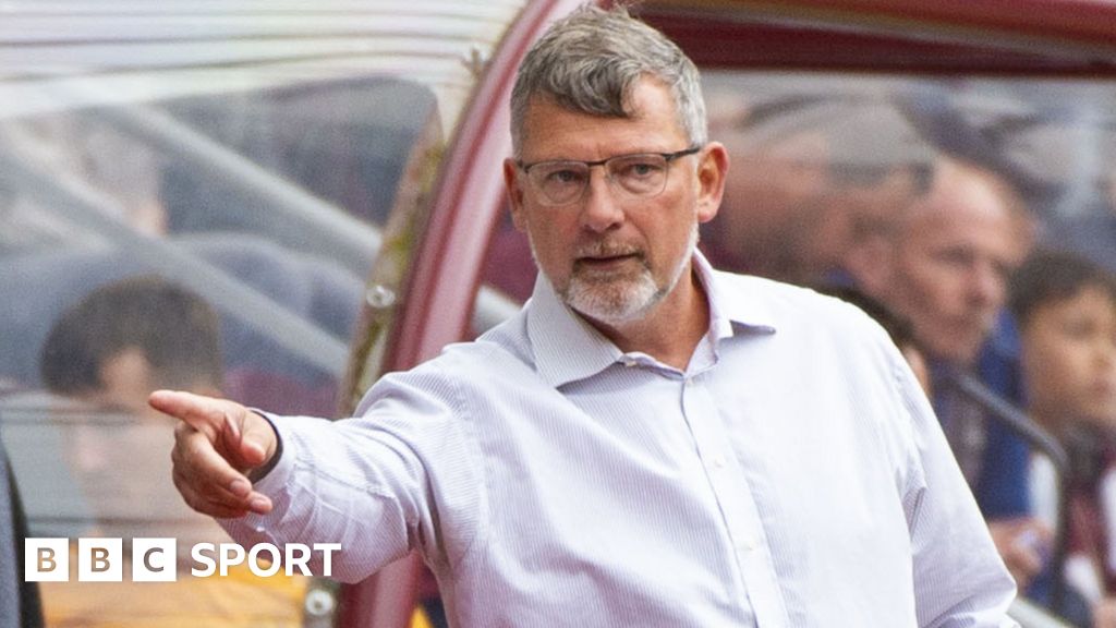 Hearts owner Ann Budge backs Craig Levein after poor start - BBC Sport