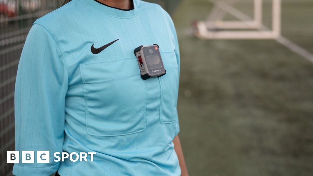 Referee bodycam trial: Officials feel safer and more confident, says FA ...