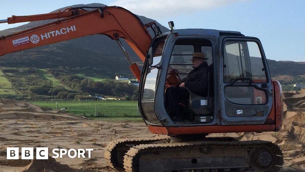 Ballyliffin building new Pat Ruddy-designed par-three course - BBC Sport