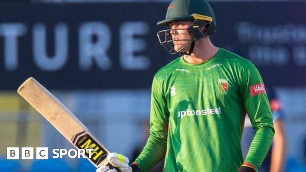 Louis Kimber: Leicestershire batsman isolating after contact's positive ...