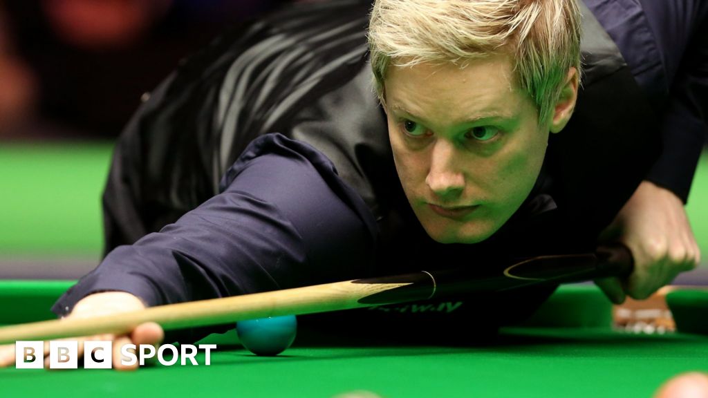 UK Snooker Championship: Robertson and Higgins set for quarter-finals ...