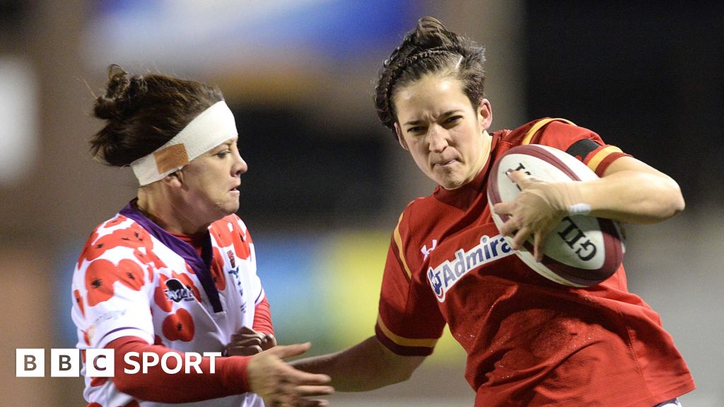 Women's Rugby: Wales 43-5 UK Armed Forces - BBC Sport