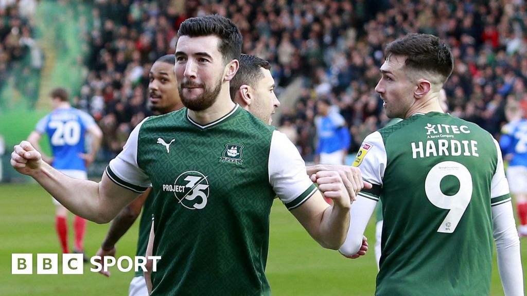 Plymouth Argyle 3-1 Portsmouth - BBC Sport