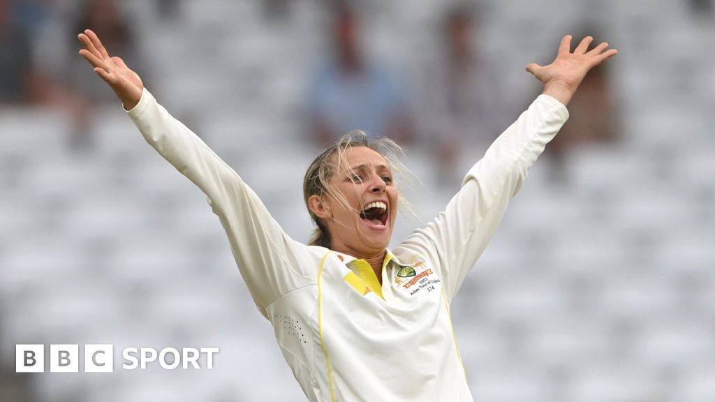 The Ashes: Ash Gardner takes eight wickets as Australia beat England by ...