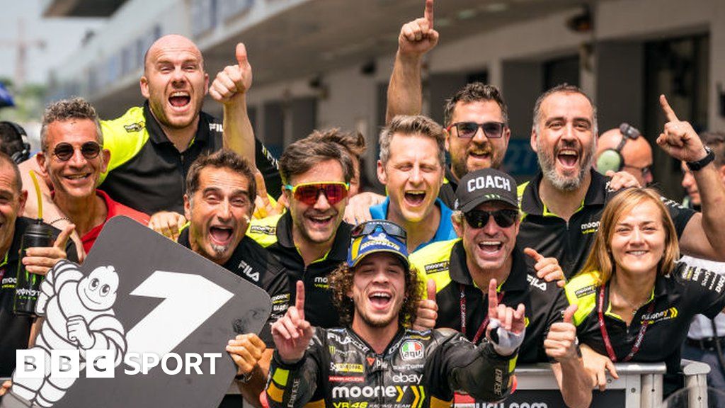 Moto GP: Marco Bezzecchi wins inaugural Indian Grand Prix - BBC Sport