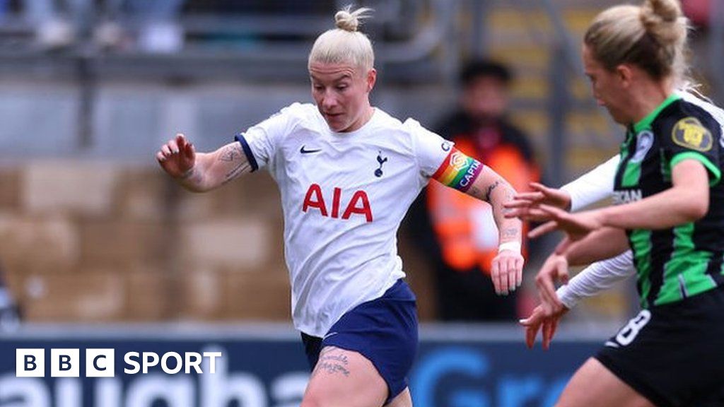 Tottenham 1-1 Brighton: Bethany England equalises late for Spurs - BBC ...