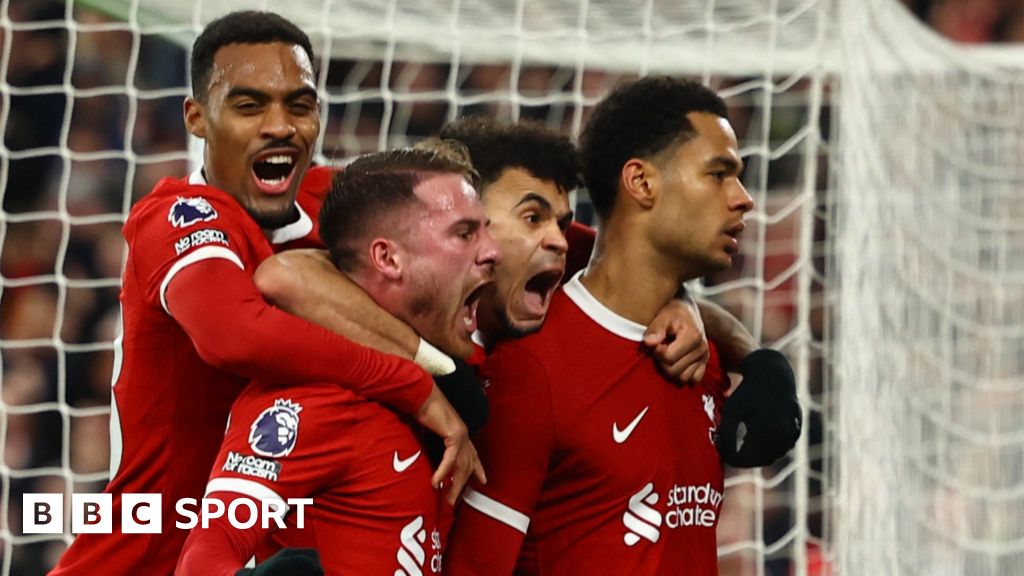 Liverpool 4-1 Luton Town: Reds move four points clear at the top after ...