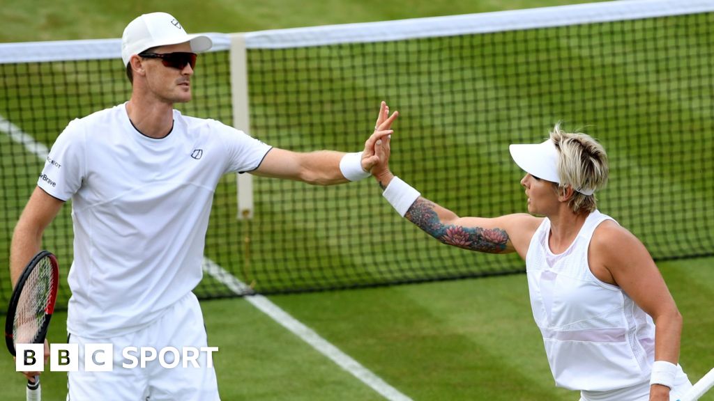 Wimbledon 2019: Jamie Murray & Bethanie Mattek-Sands progress after Murray & Neal Skupski exit ...