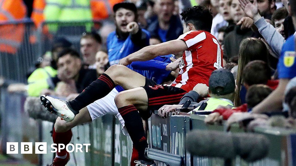 Luke O'Nien: Sunderland player 'punched in back' by Portsmouth fan ...
