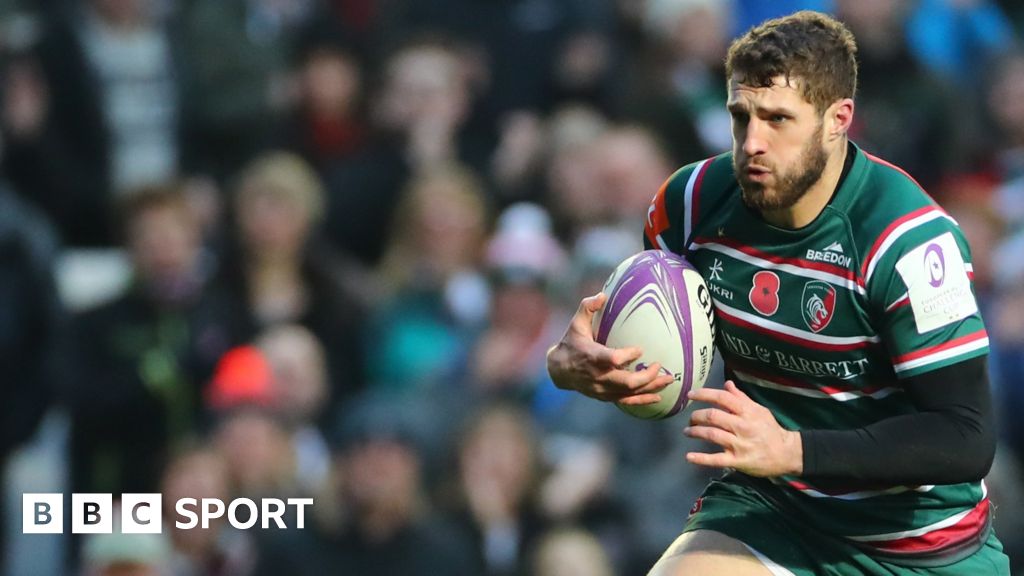 European Challenge Cup: Jonah Holmes' four tries helps Leicester Tigers ...