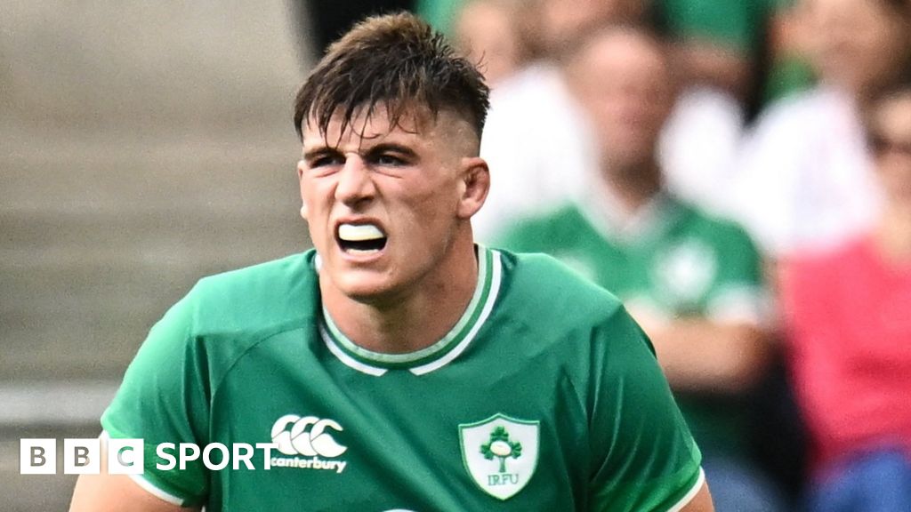 Dan Sheehan: Andy Farrell has 'fingers crossed' after hooker injured foot against England - BBC ...