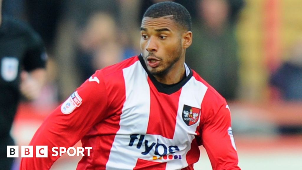 Reuben Reid: Exeter City striker proud to have scored 100th career goal ...