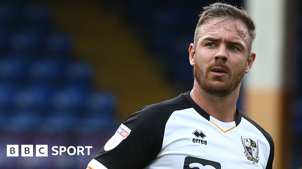Tom Pope: Port Vale striker charged by FA over social media post - BBC ...