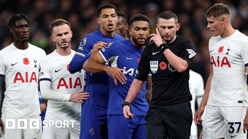 Tottenham 1-4 Chelsea: Unpacking nine VAR checks in chaotic half of ...