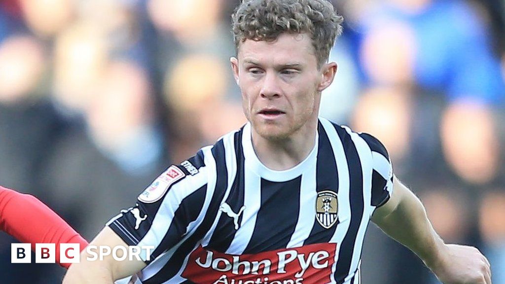 Matt Palmer: Notts County midfielder to miss rest of the season - BBC Sport