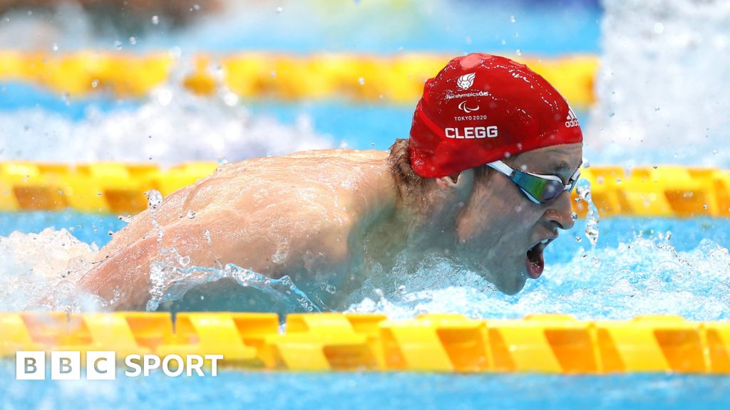 Para-swimmer Stephen Clegg narrowly fails to break his 100m butterfly ...