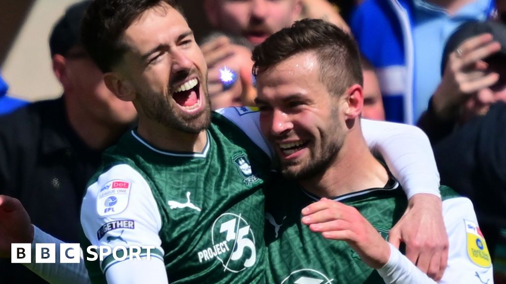 Exeter City 0-1 Plymouth Argyle: Pilgrims go top of League One after ...