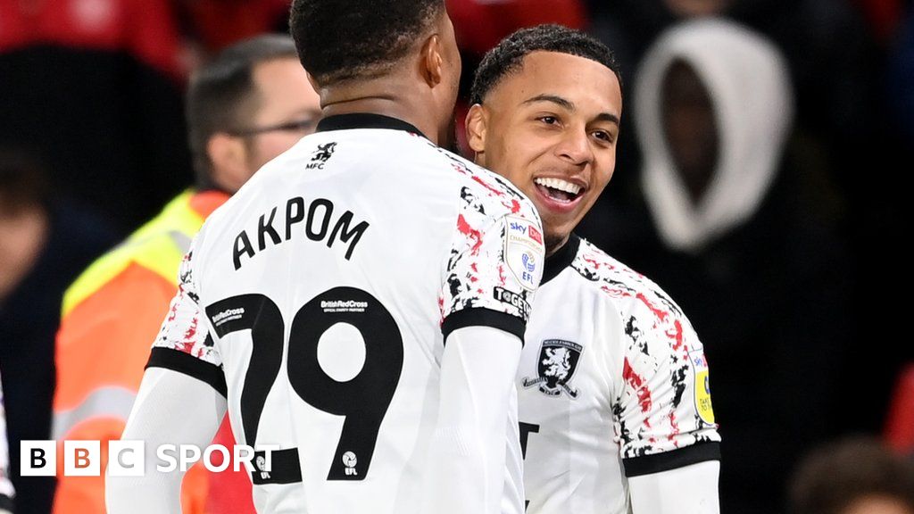 Sheffield United 1-3 Middlesbrough: Boro clinch key win in Championship ...