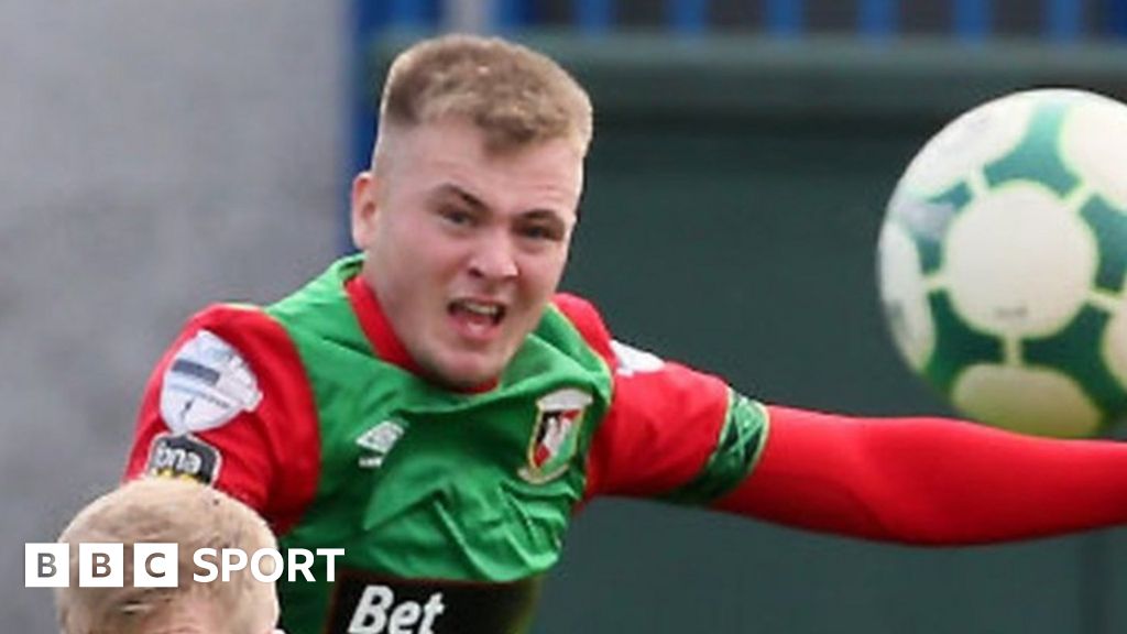 Coleraine sign Glentoran winger Dylan Davidson on a two-and-a-half year ...