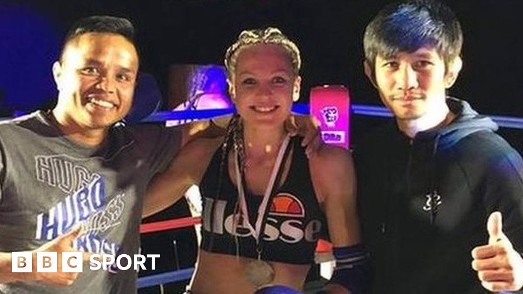 Judy Humber: Scottish kickboxer on her turbulent Thailand move - BBC Sport
