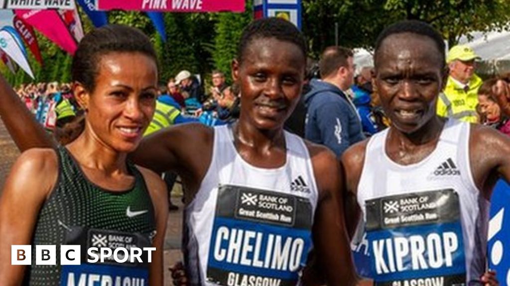 Great Scottish Run record for Edith Edith Chelimo, Timothy Toroitich ...