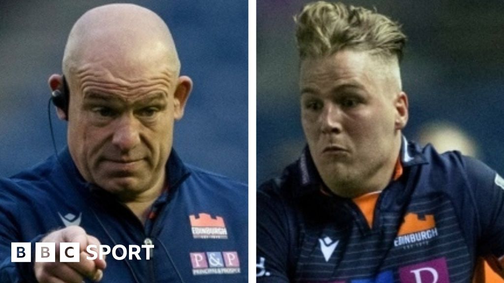 Edinburgh's Richard Cockerill and Duhan van der Merwe win Pro14 awards ...