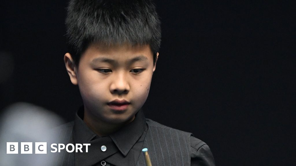 International Championship: Wang Xinzhong, 12, beaten by Judd Trump in ...