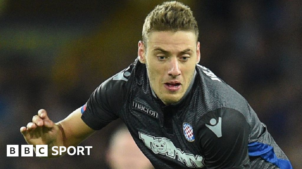 Nikola Vlasic: Everton seal £10m deal for Hajduk Split forward - BBC Sport