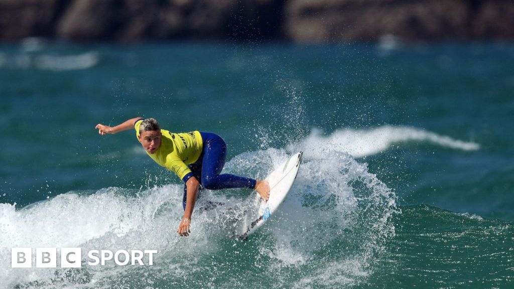 Stanley Norman: British champion surfer on World Surfing Games ...