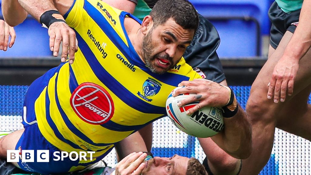 Super League: Warrington Wolves 50-26 Hull KR - Greg Inglis scores in ...