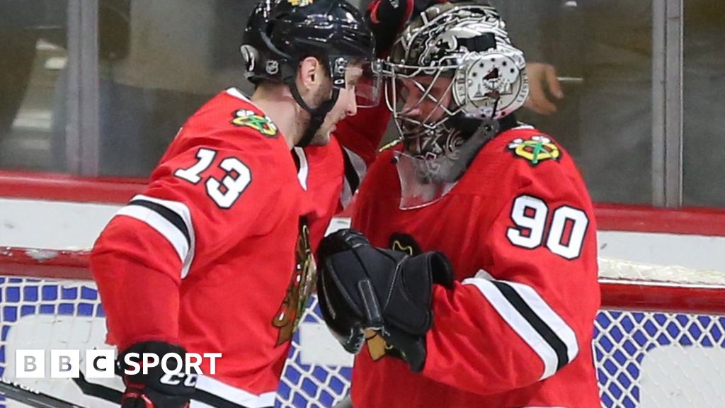 Scott Foster: Accountant makes NHL debut in goal for Chicago Blackhawks ...