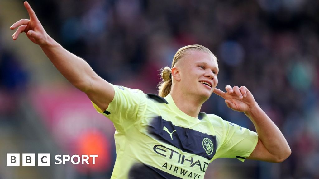 Southampton 1-4 Manchester City: Erling Haaland scores sublime bicycle ...