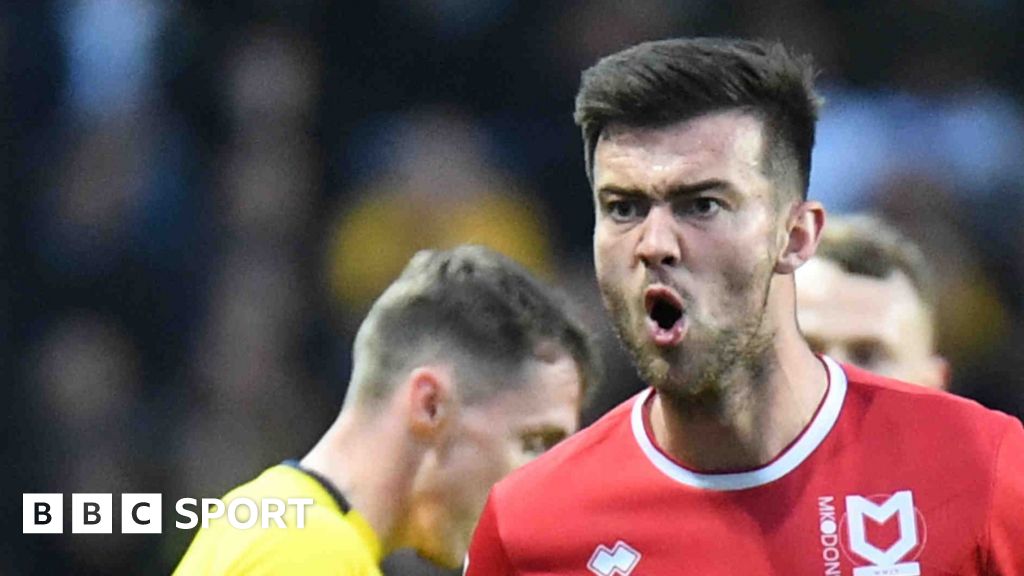 Daniel Harvie: MK Dons left-back signs new deal with League One club ...