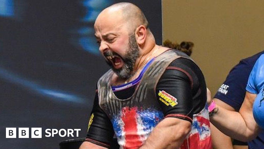 Phil Richard targeting more powerlifting success at 52 years old - BBC ...