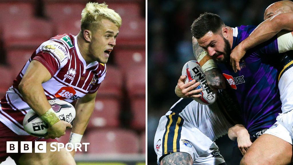 Romain Navarrete and Lewis Tierney: Wigan Warriors loan duo to Catalans ...