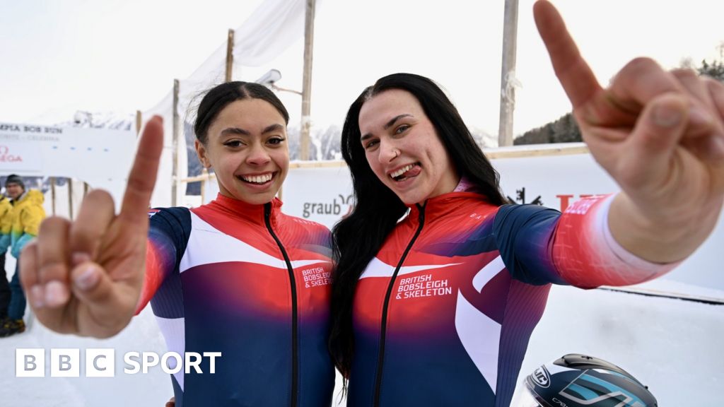 Winter Olympics: Welsh bobsleigh duo Adele Nicoll and Kya Placide set ...
