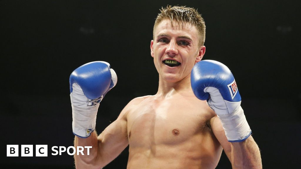 Jay Harris: Welsh boxer beats Angel Moreno to claim vacant EBU ...