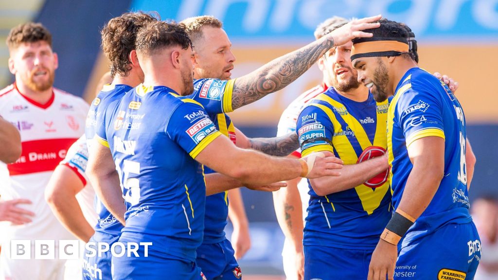 Super League: Warrington Wolves 40-10 Hull KR - BBC Sport
