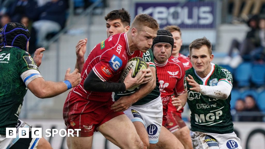 European Challenge Cup: Scarlets top Pool B with victory in Bayonne ...