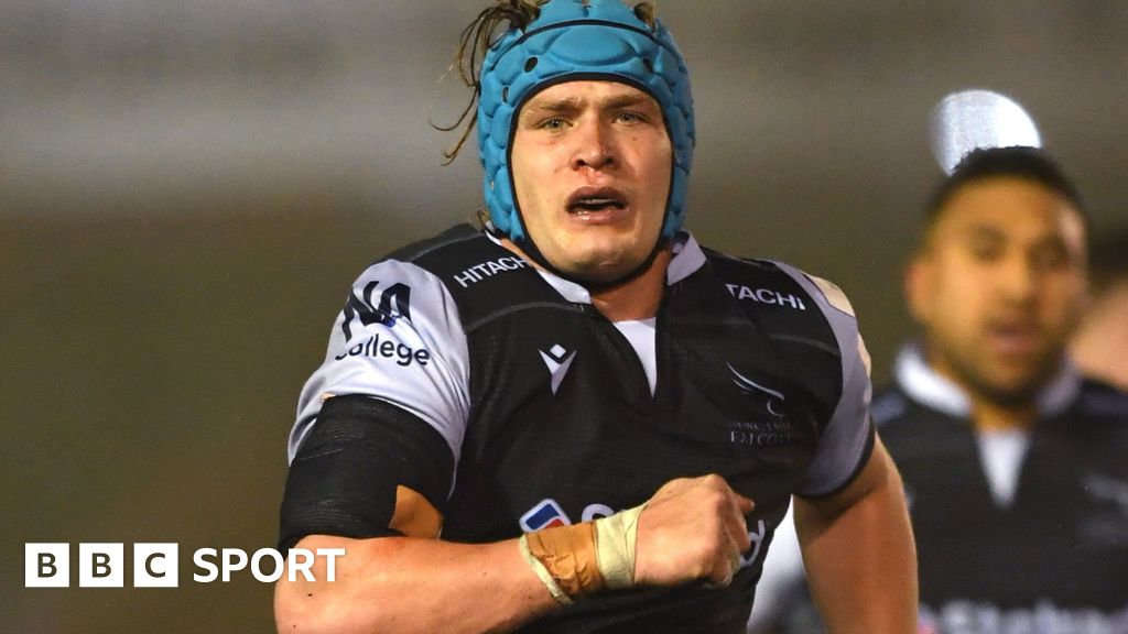 Connor Collett: Newcastle Falcons flanker signs contract extension ...